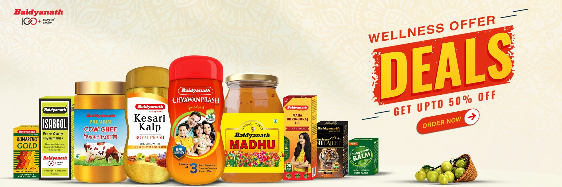 Baidyanath is India's most trusted brand for Ayurvedic treatment.