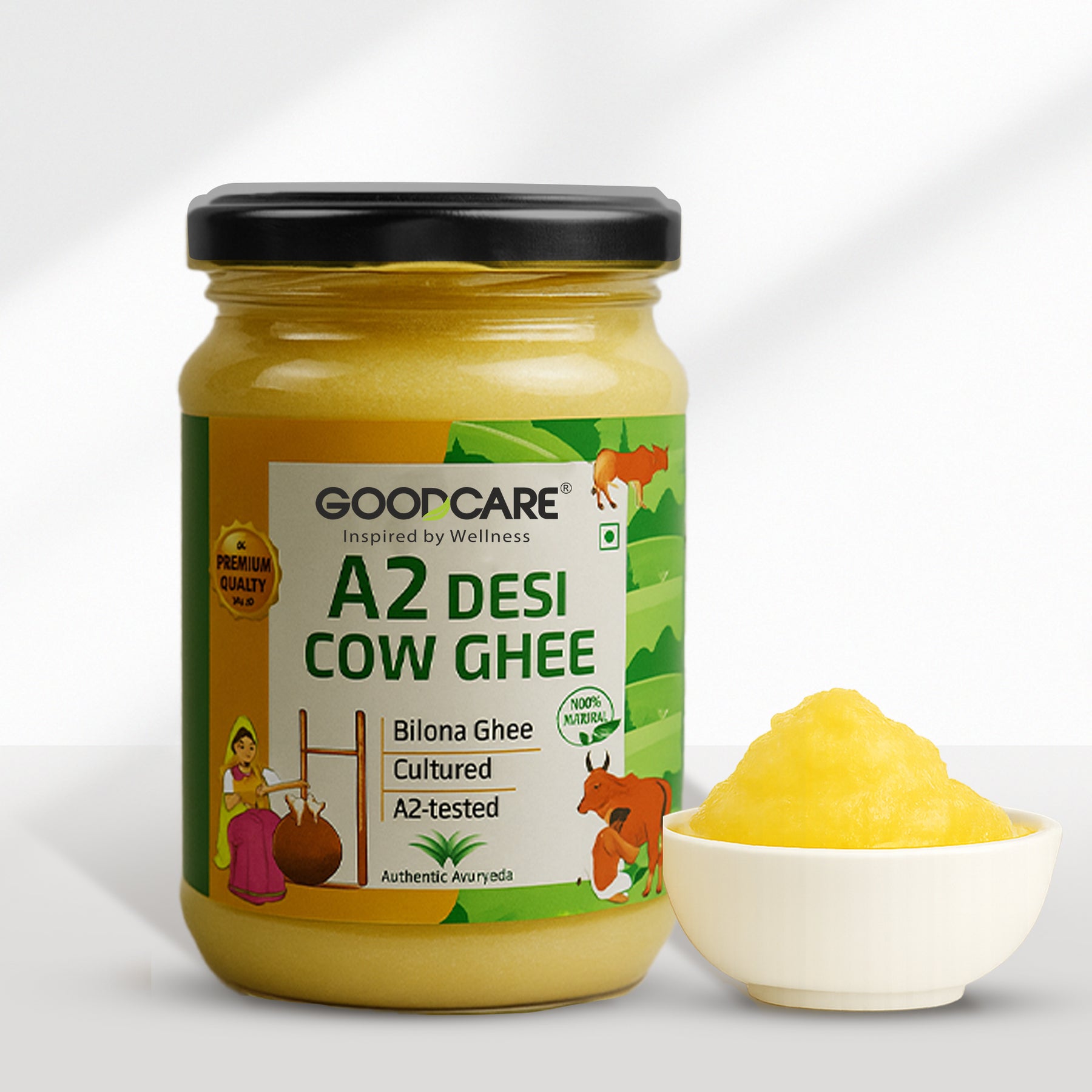 A2 Desi Cow Ghee - 500g