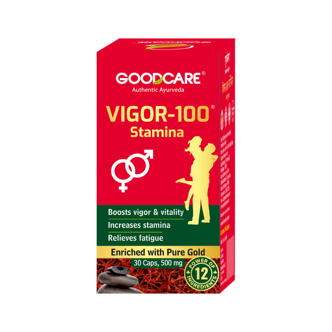 Vigor 100 Stamina Boost Pack: Oil & Capsules – Baidyanath