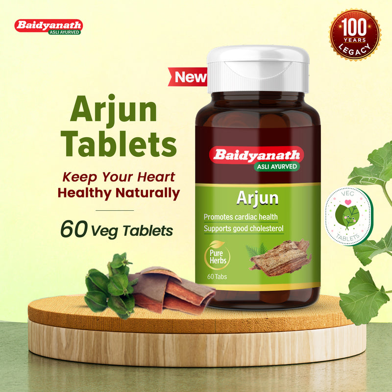 Baidyanath Arjun 60 Tablet For Healthy Heart Functions