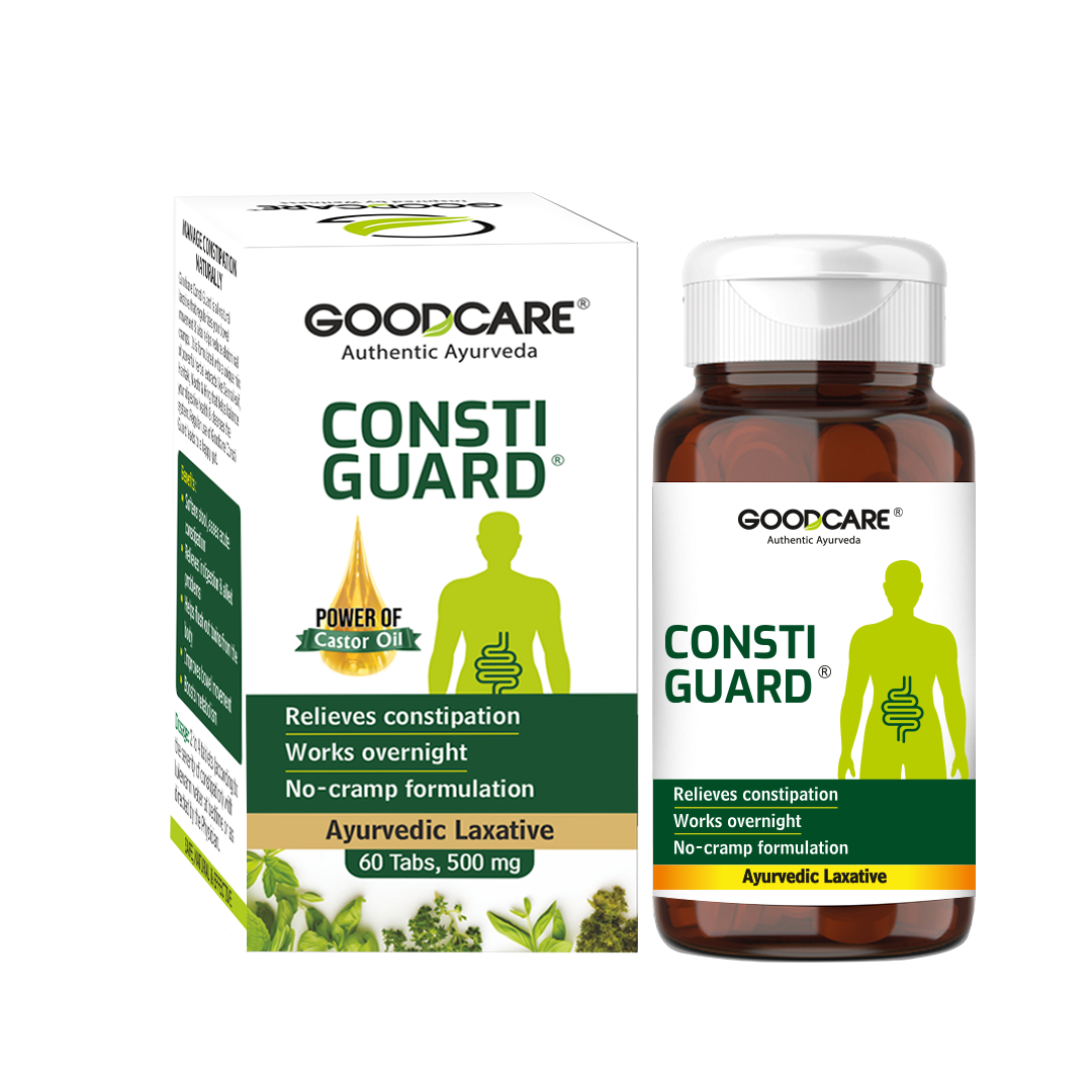Goodcare Consti Guard with Power of Castor Oil- 60 Tabs - Baidyanath